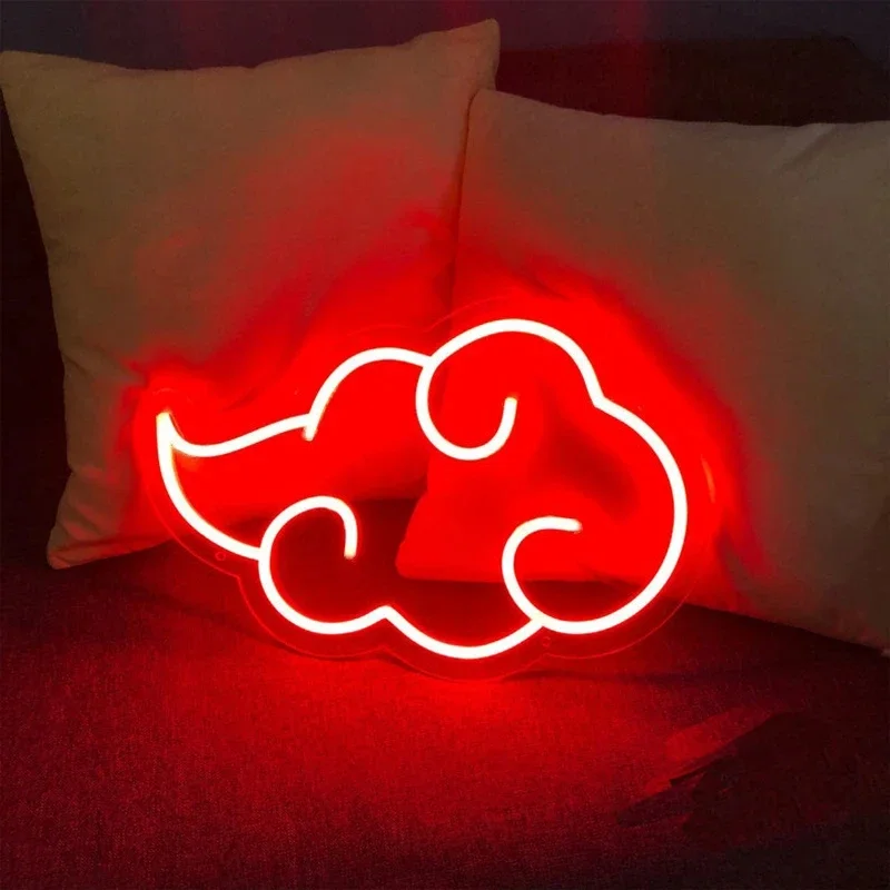 Red-Cloud-Neon-Sign-Akatsuki-Anime-Janpanese-LED-Neon-Light-Gift-for ...