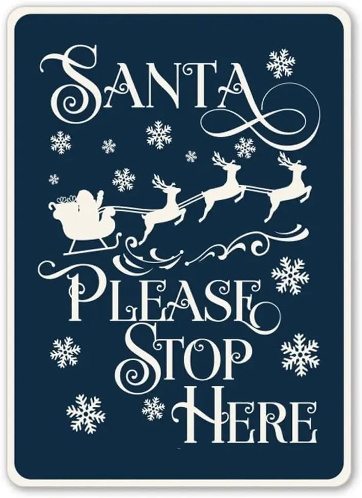 Santa-Stop-Here-Sign-Please-Stop-Here-Cute-Santa-Sign-Front-Porch ...