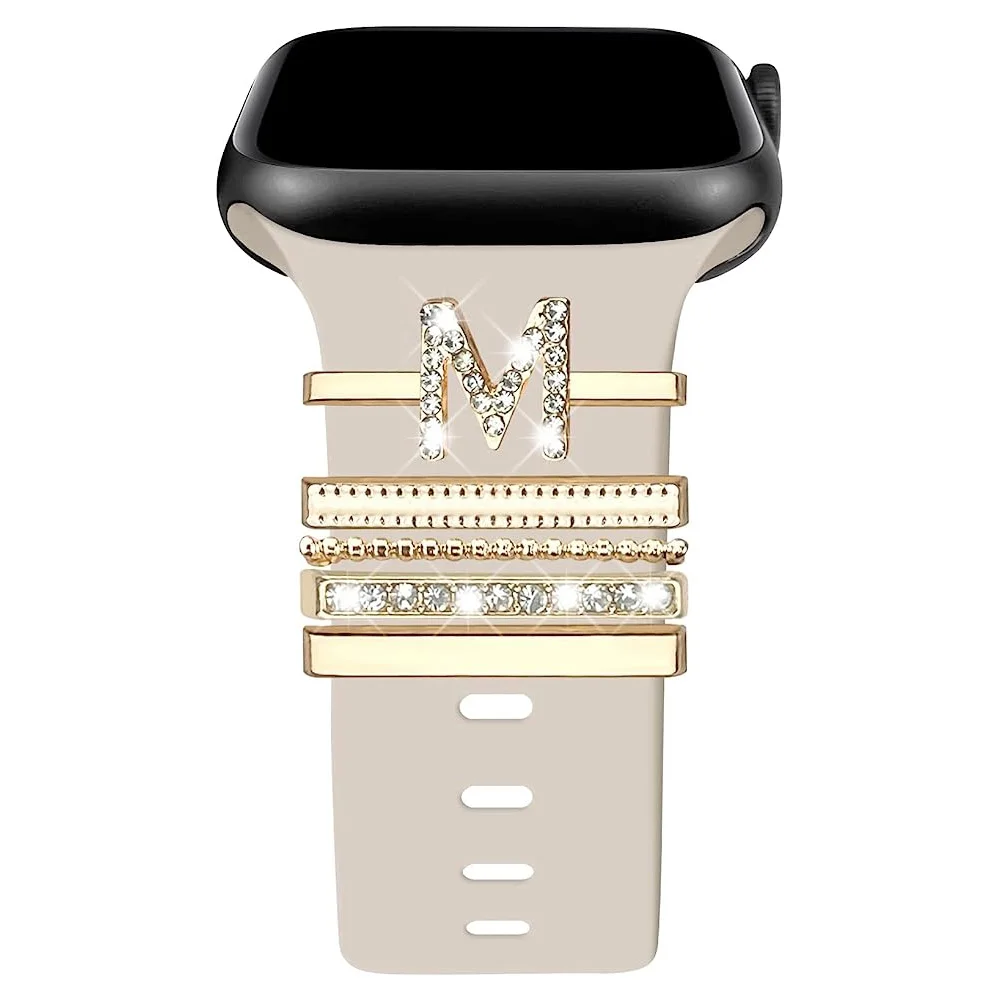 Decoration-For-samsung-20-22mm-Huawei-watch-strap-Diamond-Charms ...