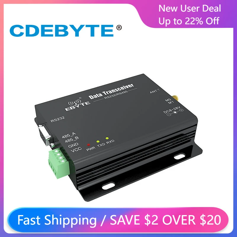 Lora 30dbm Modem Rs232 Rs485 868mhz 915mhz E90-dtu(900sl30) Rssi Relay Iot Uhf Wireless ...