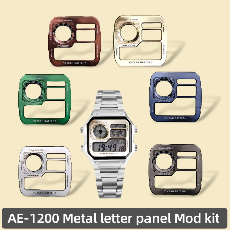 AE1200 metal letter panel 3299 Movement Watch Dial Mod Kit High Quality ...
