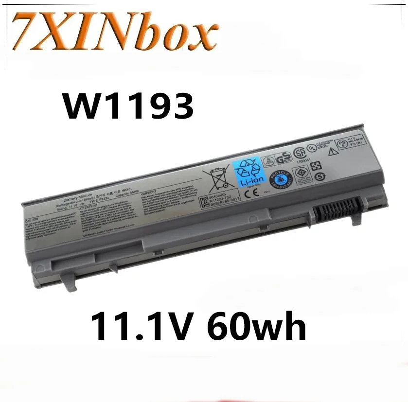 7XINbox-W1193-11-1V-60wh-Laptop-Battery-For-Dell-Latitude-E6400-E6500 ...