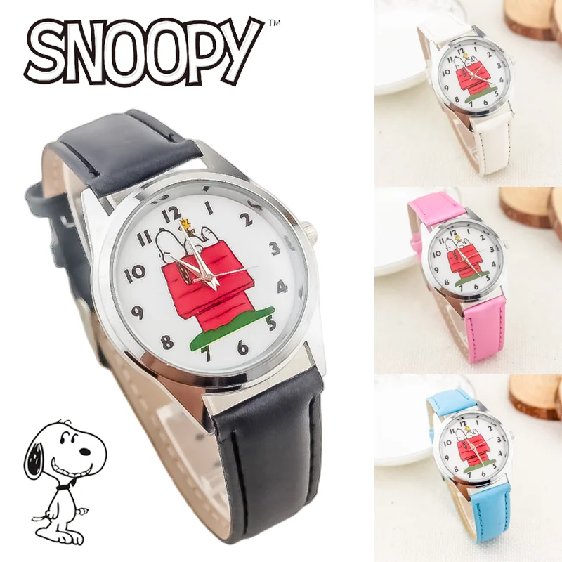 Snoopy-Kids-Watches-Cartoon-Cute-Children-s-Wristwatch-Quartz-Watch ...