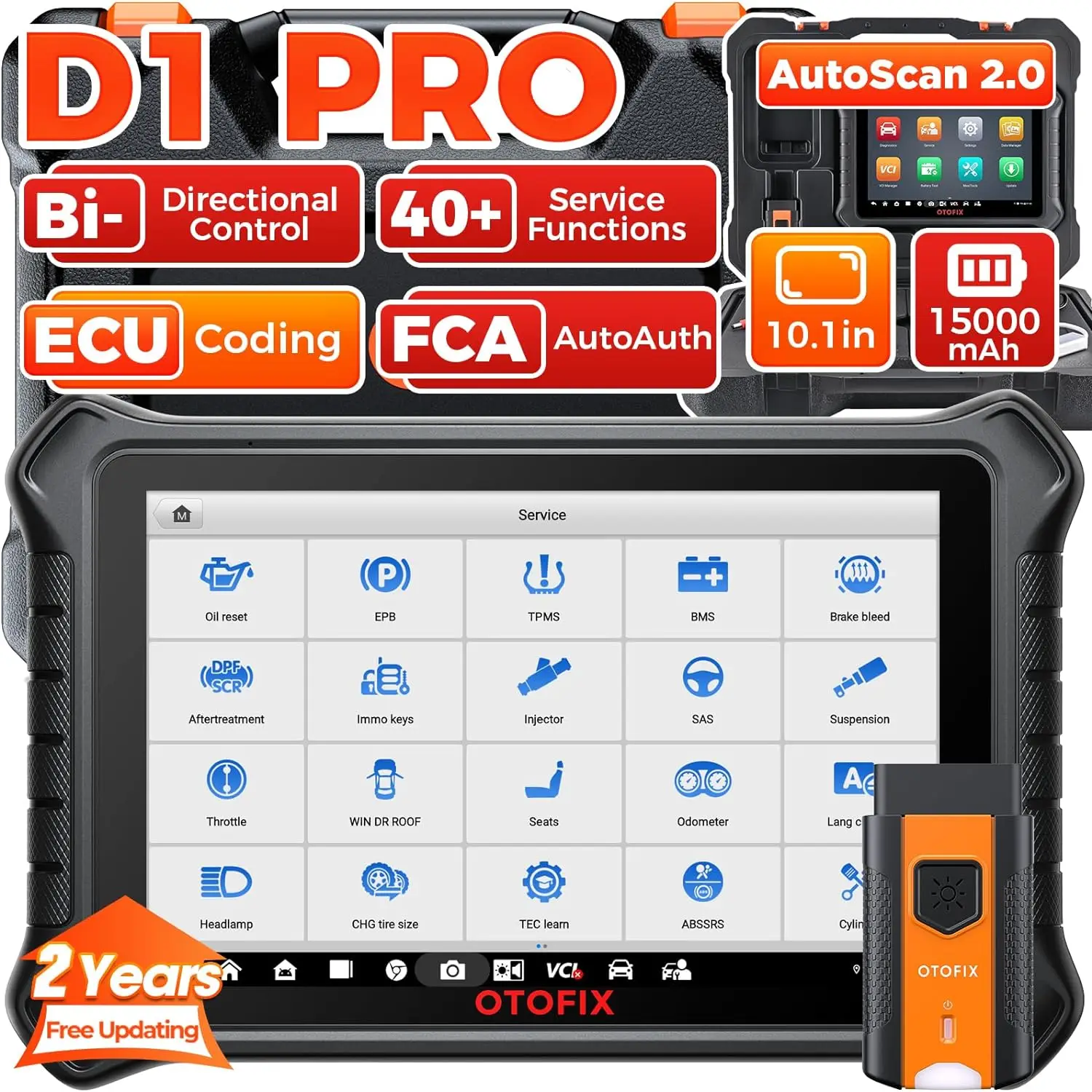 OTOFIX-D1-PRO-Diagnostic-Scanner-Bi-Directional-Scan-Tool-ECU-Coding ...