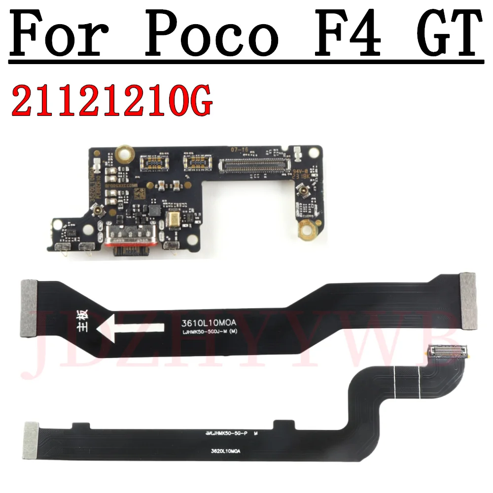Charging Port Board For Xiaomi Poco F4 GT K50 Gaming USB Charge Jack ...