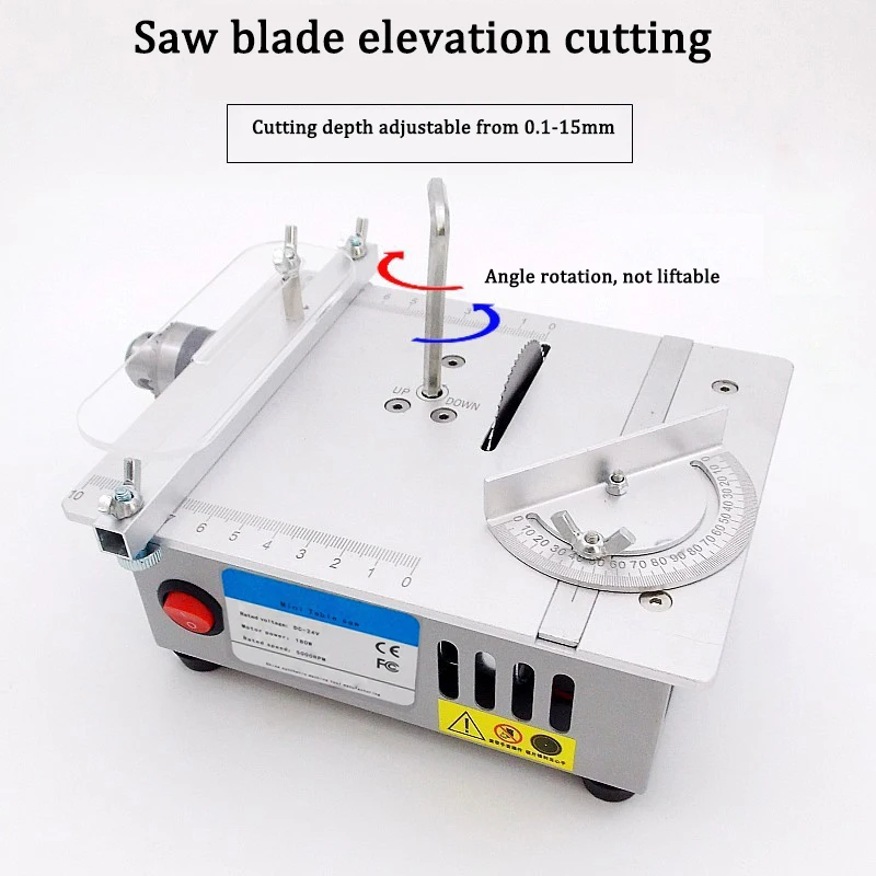 Diy-Pcb-Model-Cutting-Tool-Lathe-Machine-63Mm-Blade-Woodworking-Mini ...