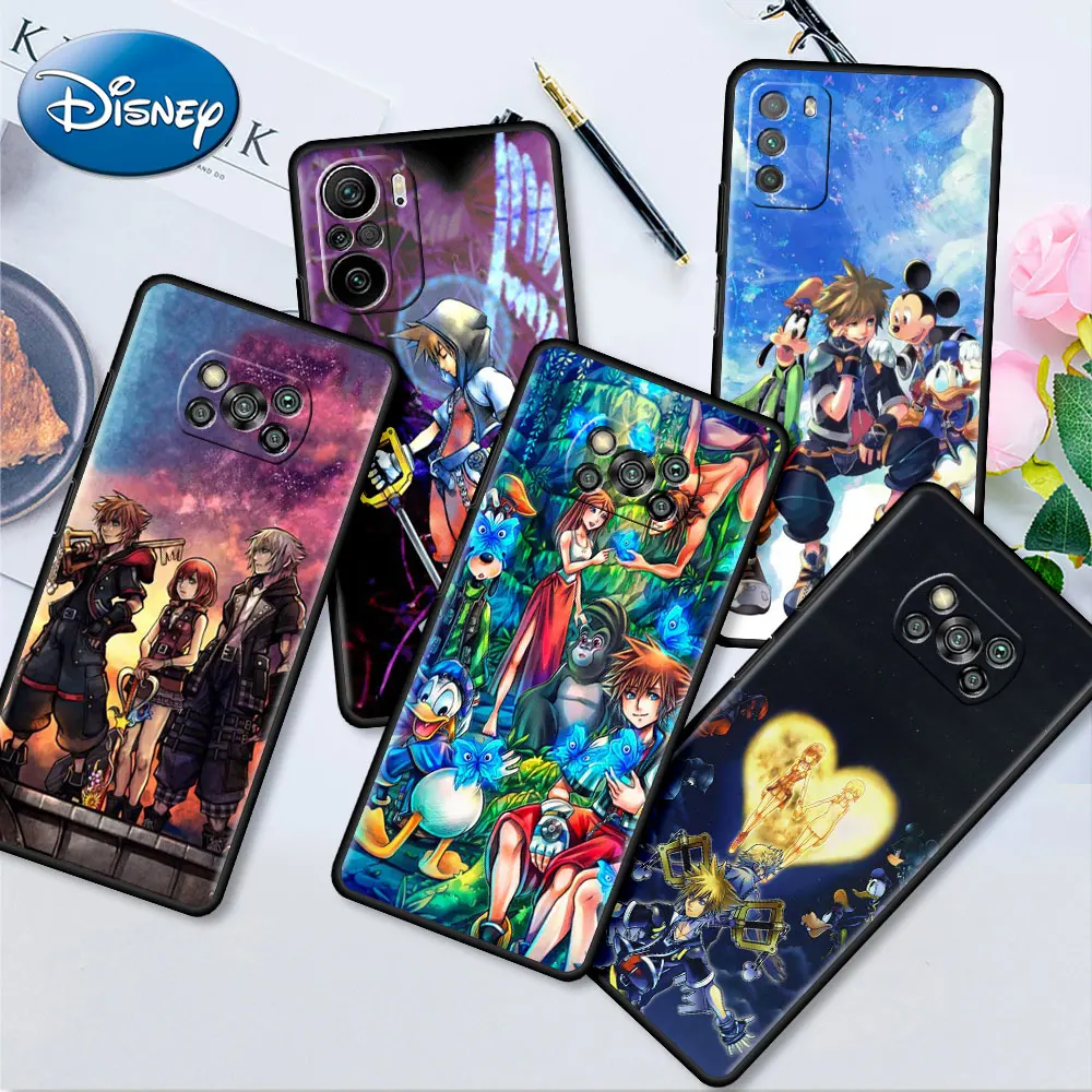 Kingdom Hearts Disney Game Case For Xiaomi Mi Poco X3 Nfc M4 Pro F4 Gt ...