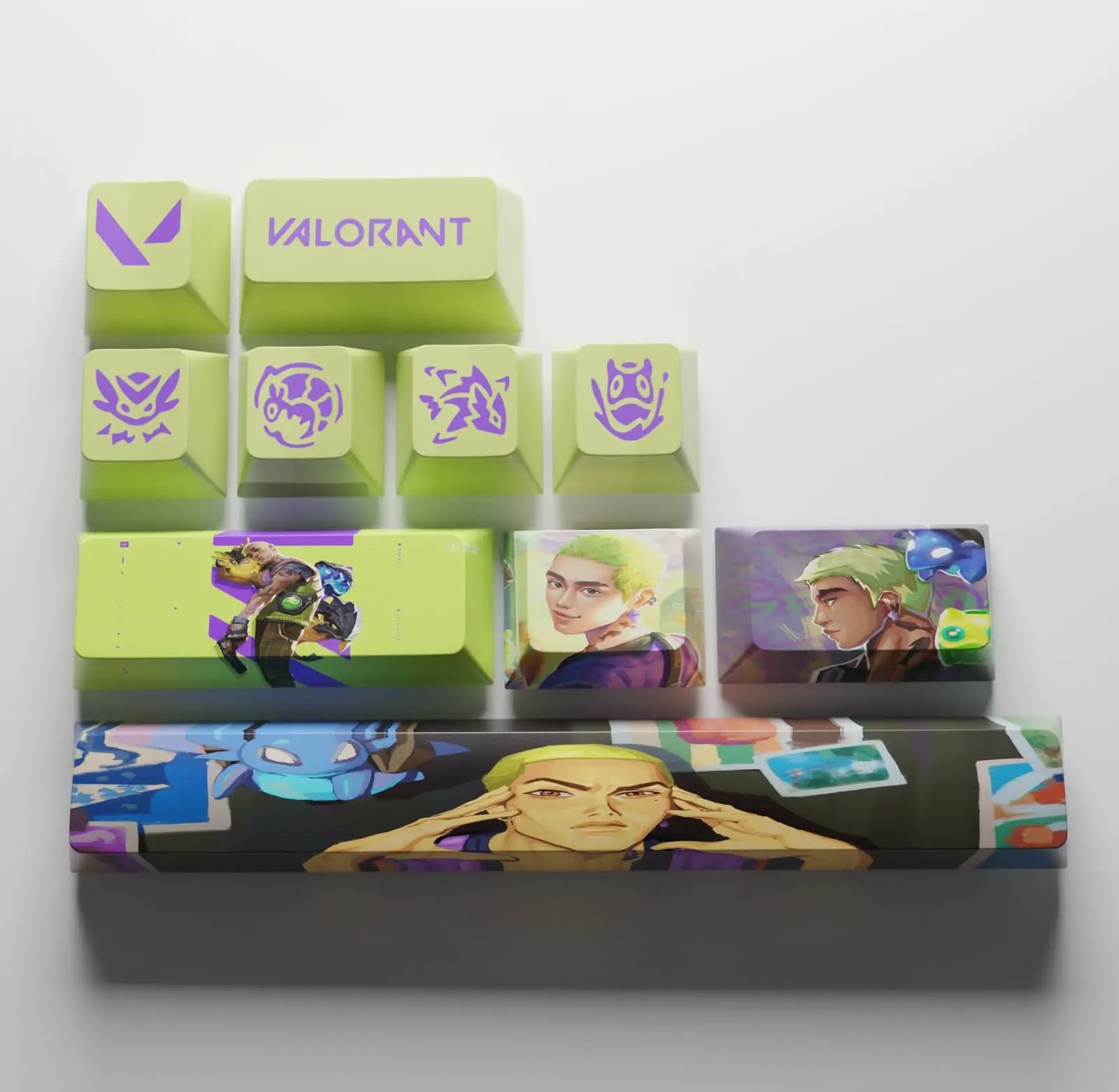 10Pcs-Valorent-Custom-Astra-Yoru-Personality-Keycap-For-Mechanical ...