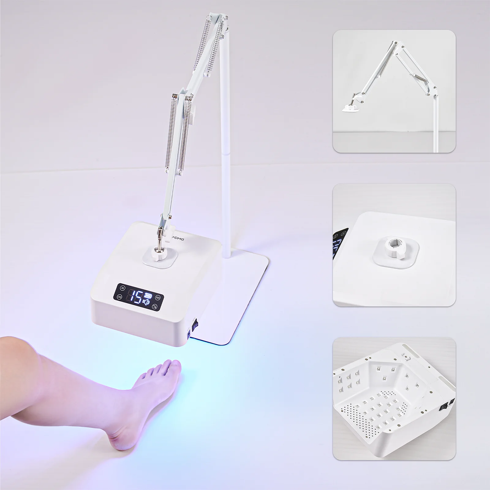 35W-UV-Floor-Lamp-for-Foot-Nails-Rechargeable-UV-Feet-Lamp-LED-Curing ...