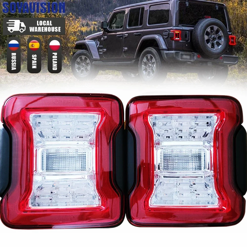 New-Car-Light-Assembly-led-tail-lamp-For-Jeep-Wrangler-JL-2018-2023 ...