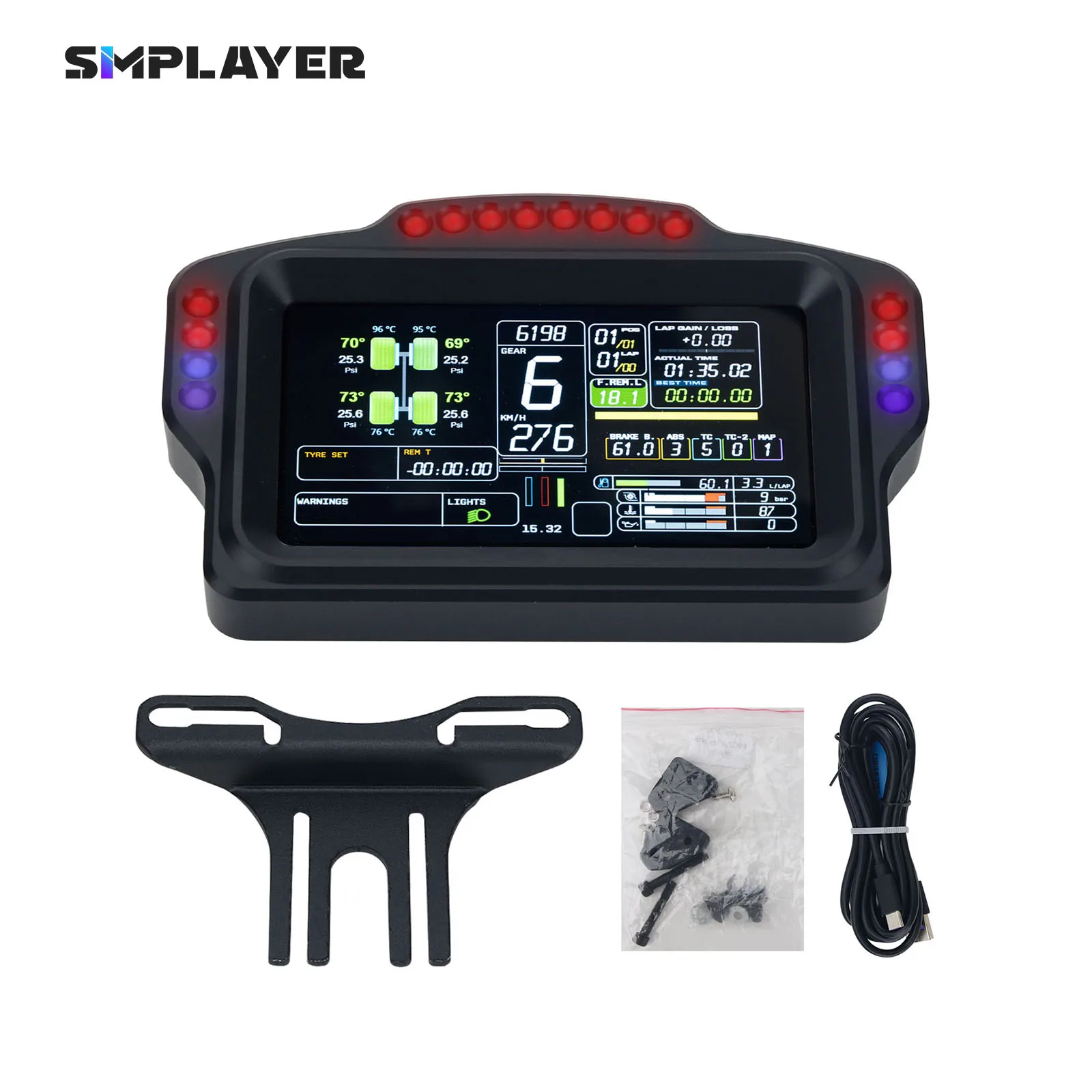 Simplayer-DV480-PRO-Dashboard-Sim-Racing-Dash-Display-with-5-Screen-16 ...