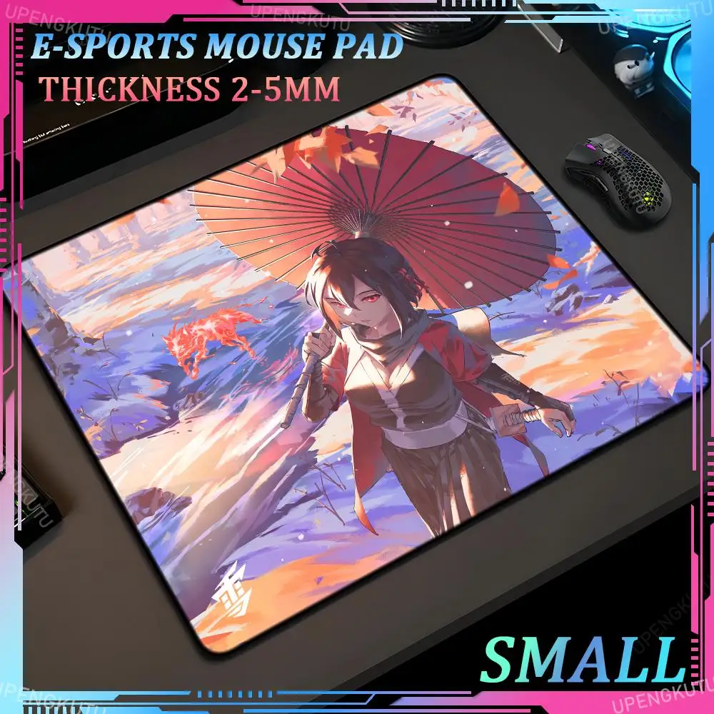 Yuki Aim Anime High Quality Small MousePad 45x40CM Lock Edge Game Mouse ...