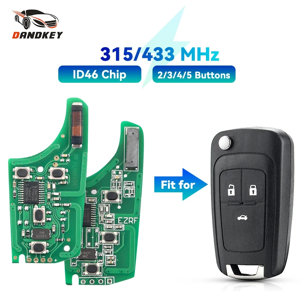 Dandkey-ID46-Chip-Car-Key-Remote-Circuit-Board-315-433Mhz-For-Chevrolet ...