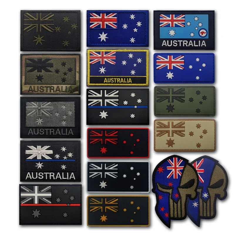 Australia Camouflage Kangaroo IR Infrared Reflective Patch PVC Tactical ...