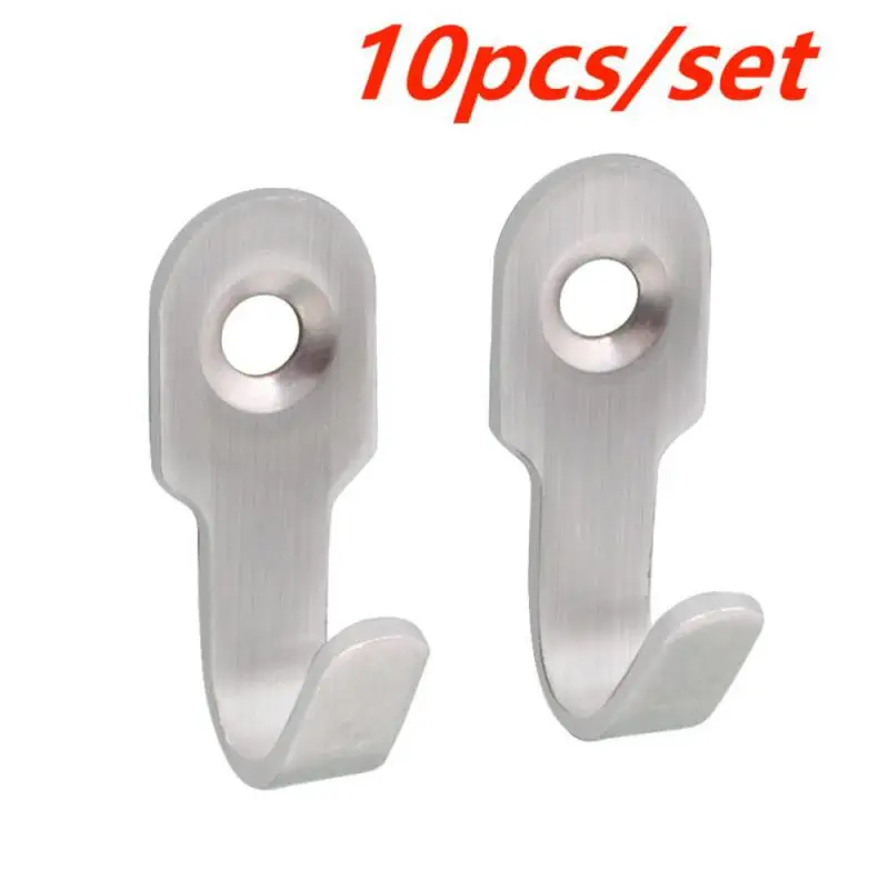 Ganchos-adhesivos-de-acero-inoxidable-para-colgar-en-la-pared-accesorio ...