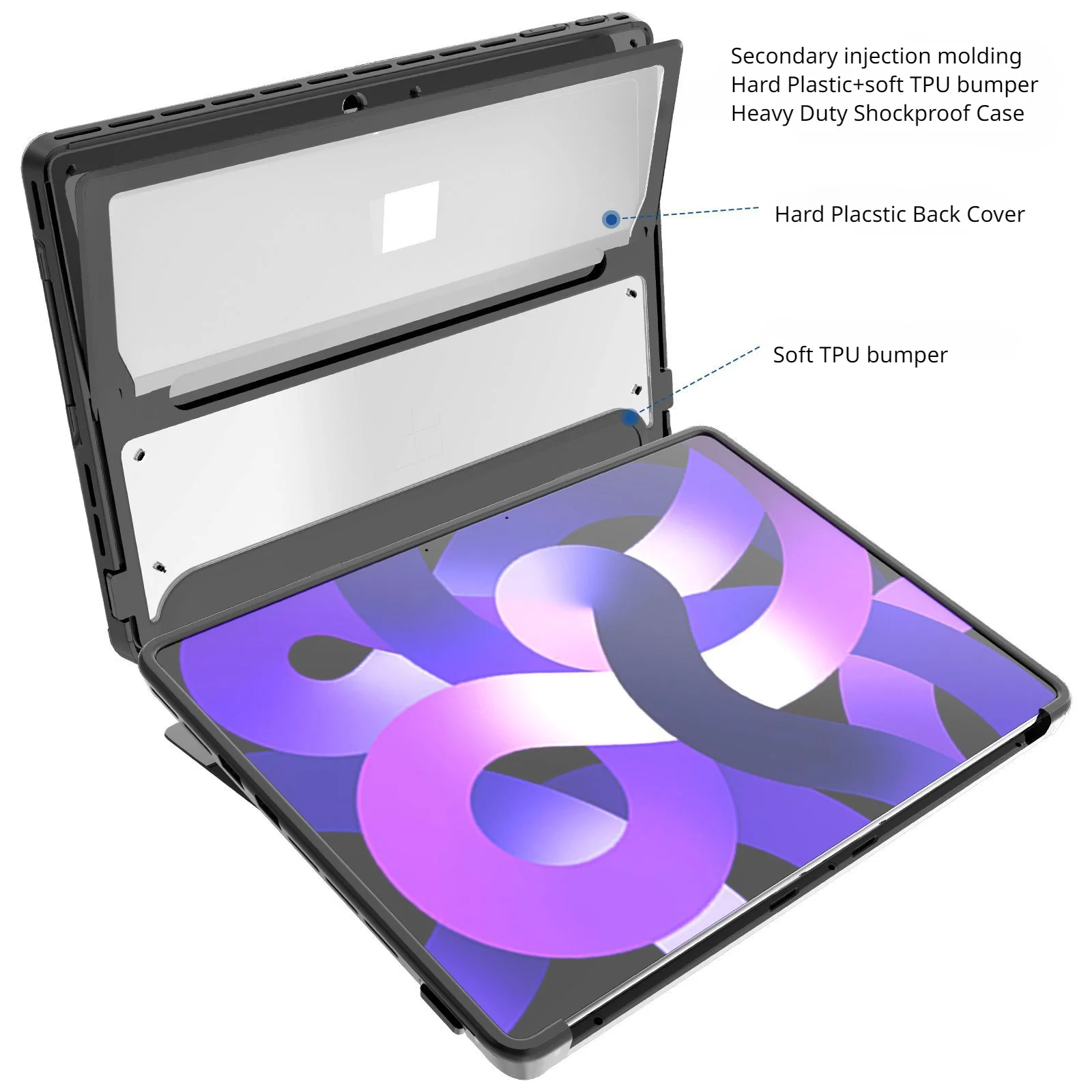 Schutzh-lle-f-r-13-Microsoft-Surface-Pro-9-mit-Stand-Back-Cover-Drop ...