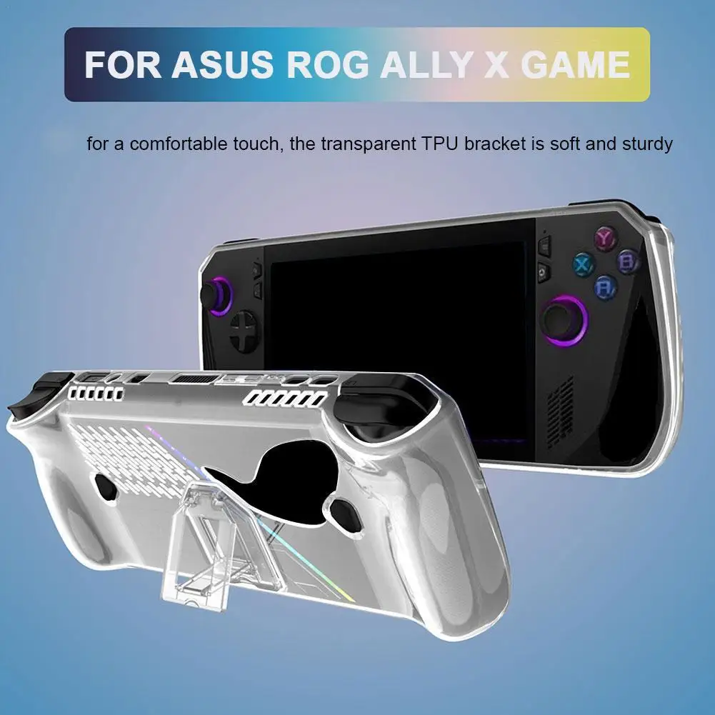 Transparent-Game-Console-Protective-Case-For-Asus-ROG-ALLY-X-TPU-Soft ...
