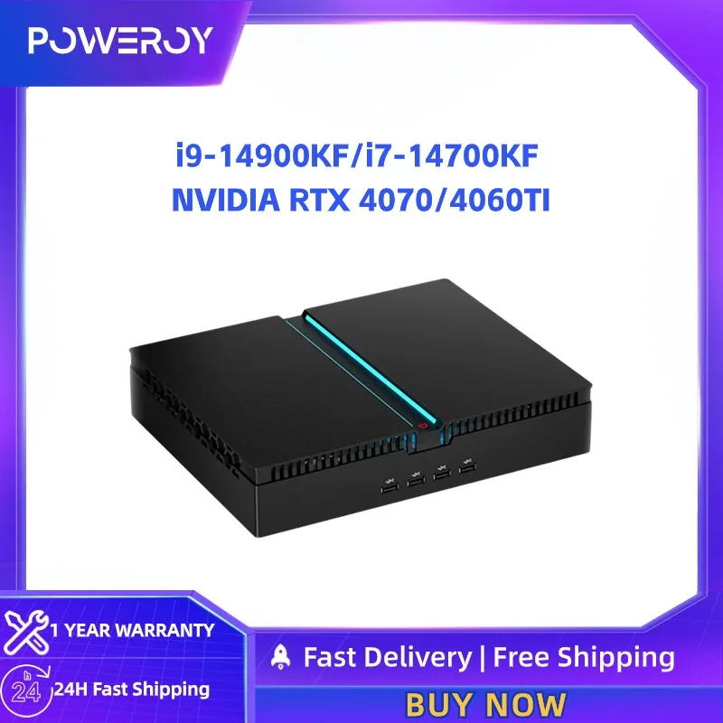 Poweroy-Mini-Gamer-Computer-14th-Gen-Intel-i9-14900F-NVIDIA-RTX-4070 ...