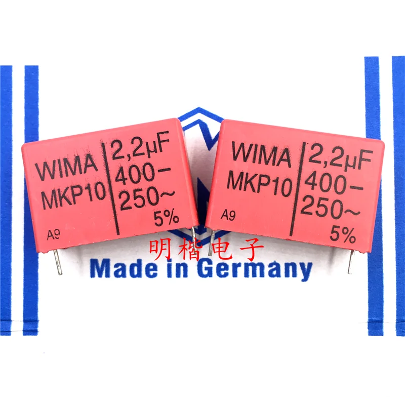 Free Shipping 1pcs/2pcs WIMA Germany capacitor MKP10 400V 2.2UF 400V ...