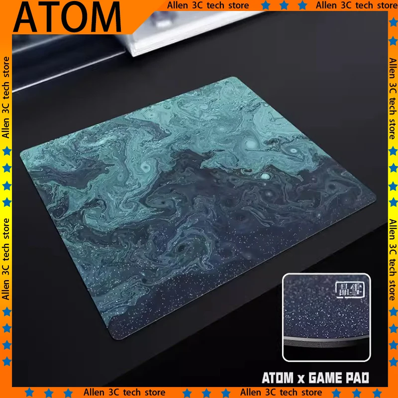 ATOM-Crystal-Snow-Sand-Mist-Resin-Mousepad-FPS-Gamer-Mouse-Pad ...