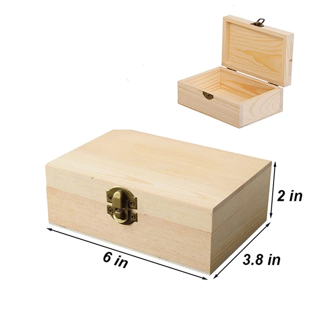Small Unfinished Wood Boxes