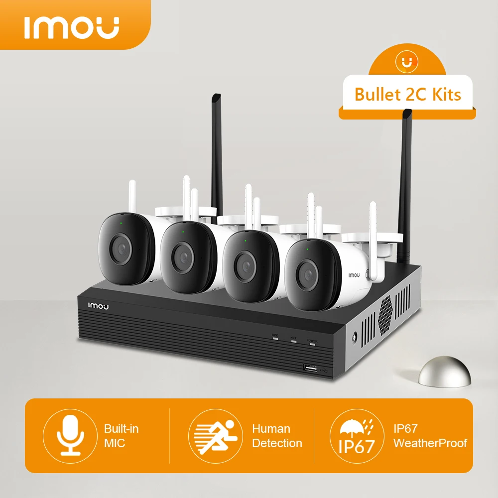 Imou-Wi-Fi-Camera-Night-Vision-System-4-Channel-Connection-Auto-Pairing ...