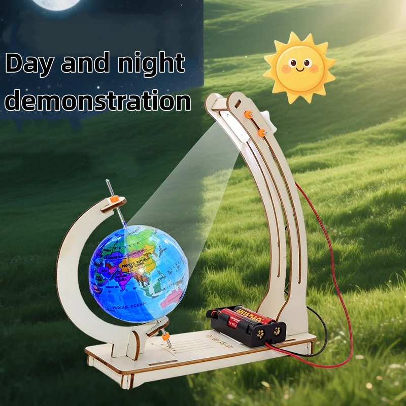 DIY Earth Model Day Night Cycle Science Kit STEM Educational Physics ...