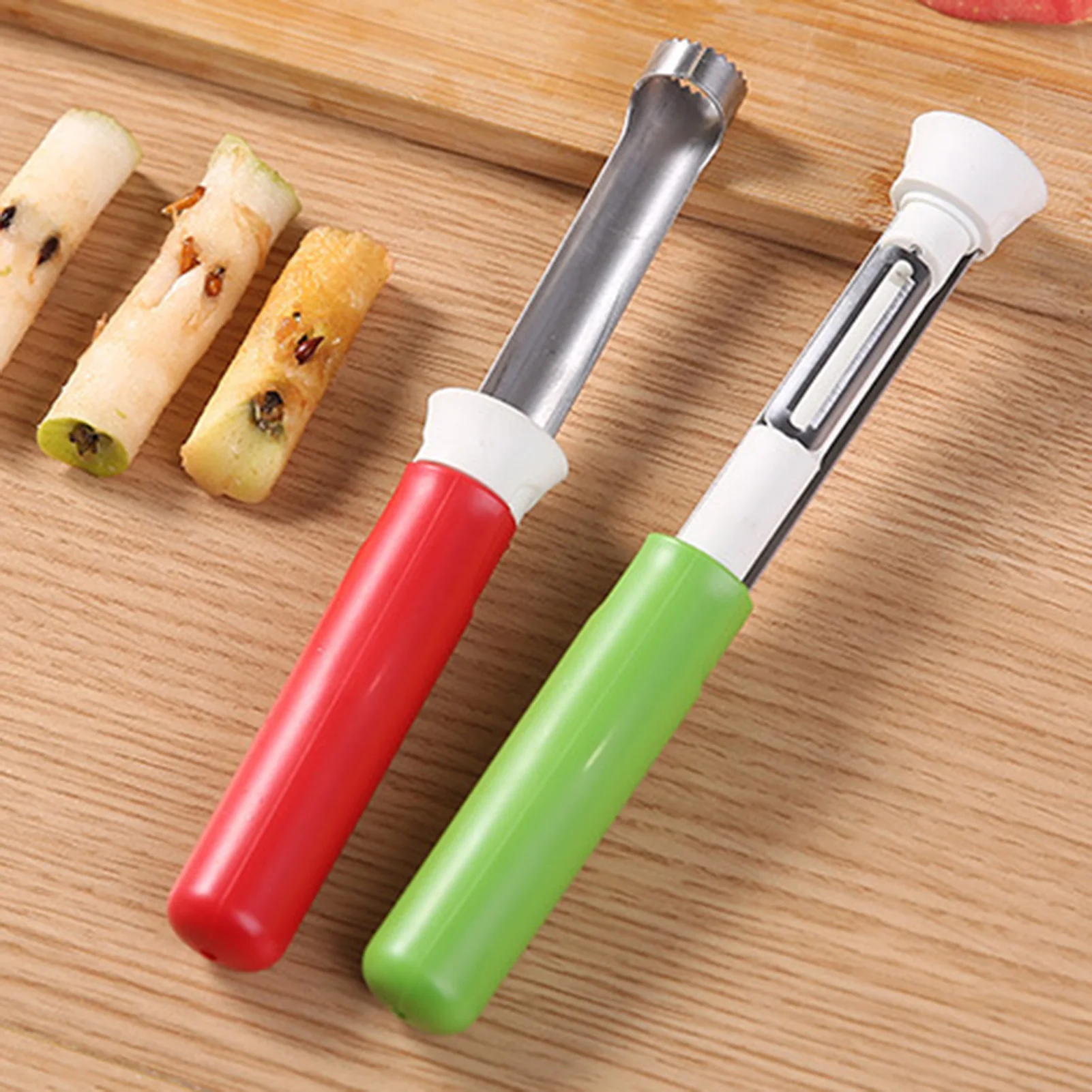 2-In-1-Fruit-Corers-Peeler-Stainless-Steel-Handheld-Fruit-Core ...