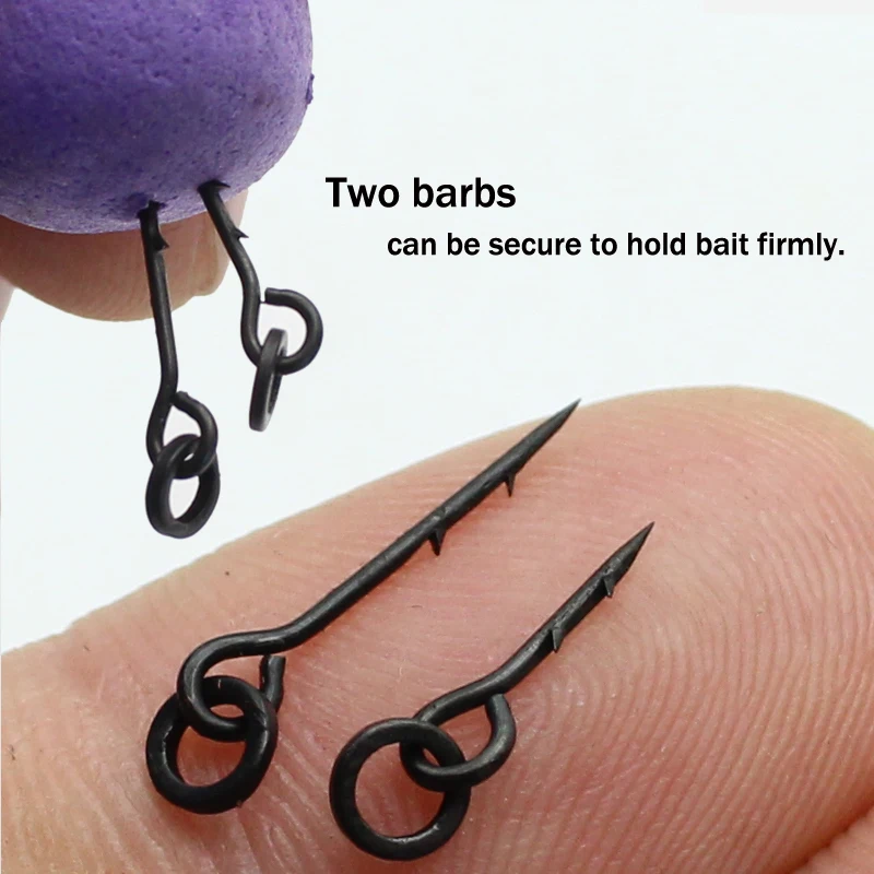 20PCS Metal Bait Spike Carp Fishing Accessories Bait Sting Boilies Pin ...