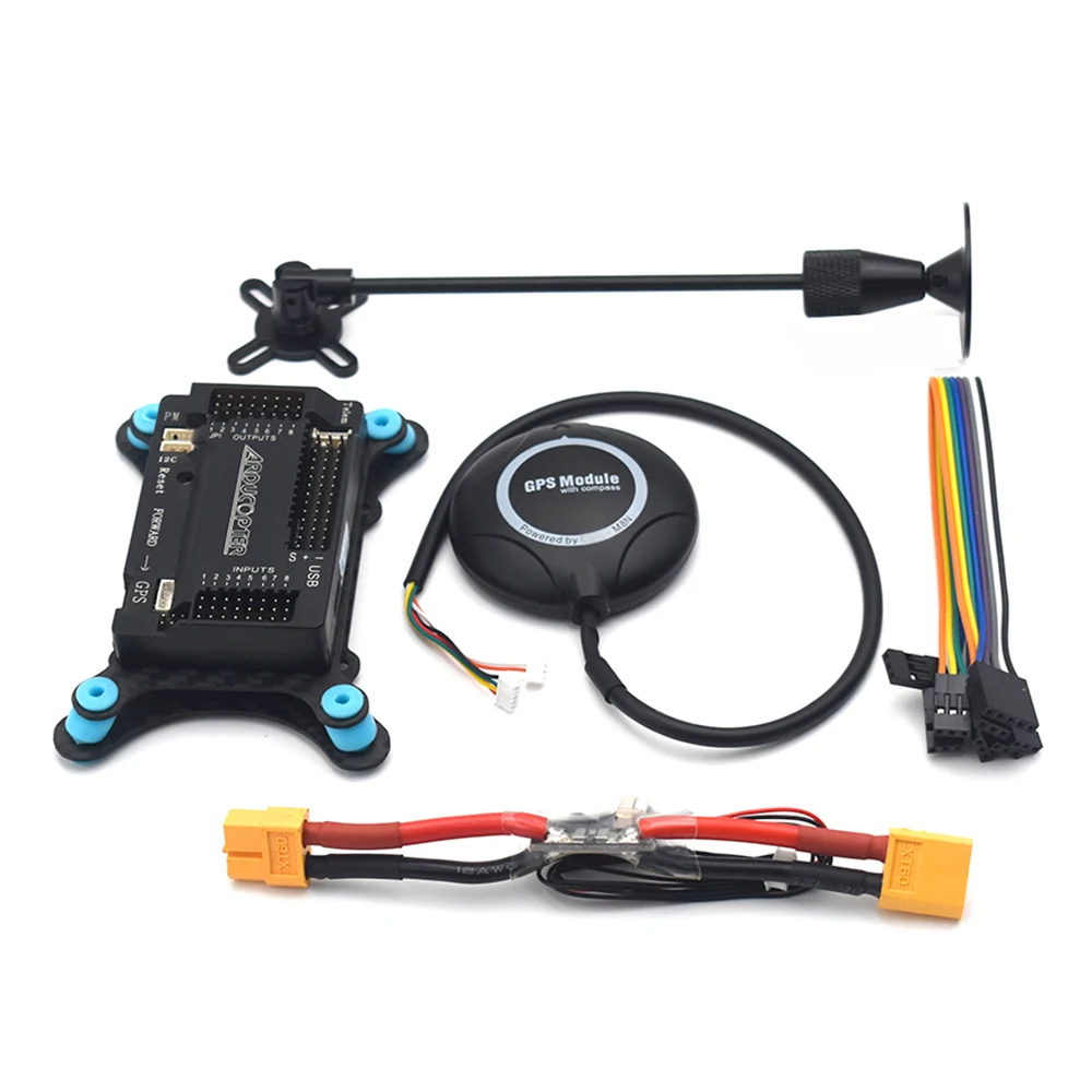 Ardupilot-Flight-Controller-GPS-Stand-Amortecedor-para-RC-Quadcopter-Multicopter-M8N-GPS-B-ssola ...