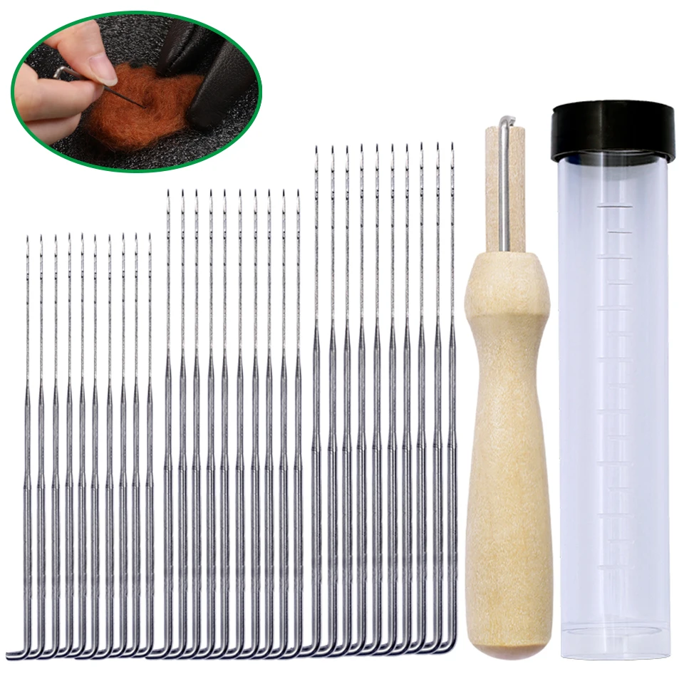 Fenrry-Wool-Felting-Needles-Set-DIY-Craft-Needle-Felting-Kit-Starter ...