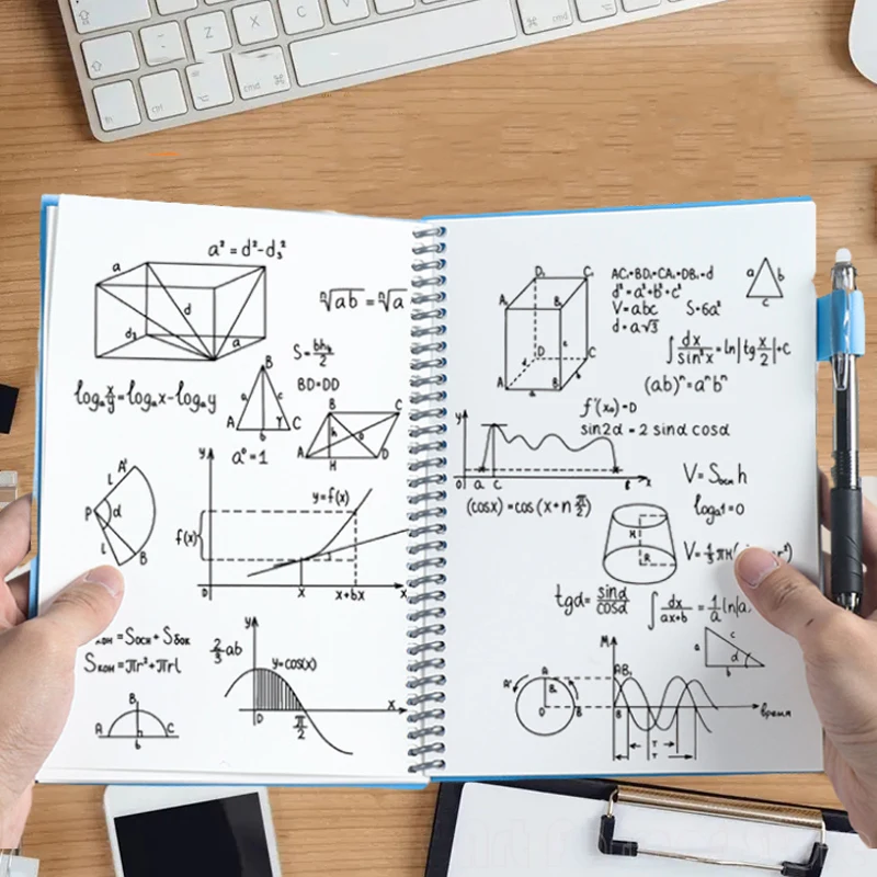 Erasable-Whiteboard-A4-A5-Notebook-Reusable-Smart-Blank-Notepad-Planner ...