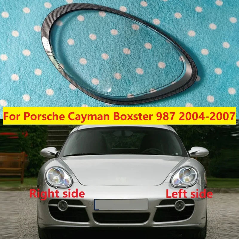 For Porsche Cayman Boxster 987 2004 2005 2006 2007 Headlight Cover ...