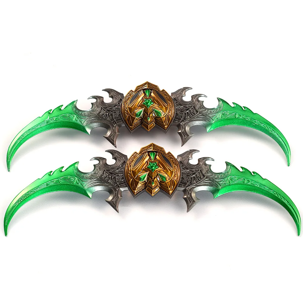 22cm-Twin-Blades-of-Azzinoth-Illidan-Stormrage-WOW-Game-Peripherals ...