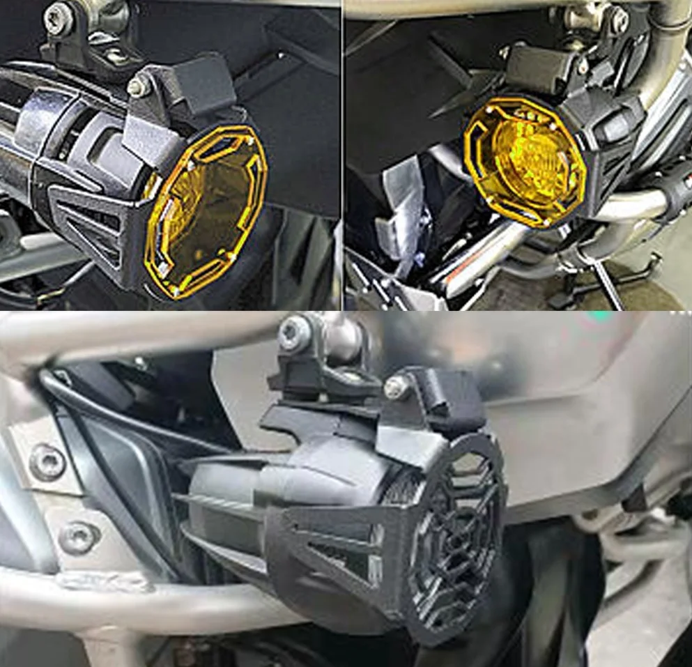 Motocicleta-Flipable-Fog-Lamp-Cover-Lamp-Guard-Protector-para-BMW-R ...