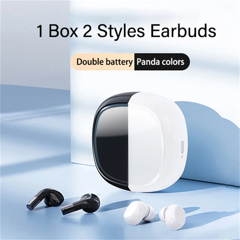 SK-2in1-Wireless-Bluetooth-Headset-Strong-Magnetic-Box-Noise-Reduction ...
