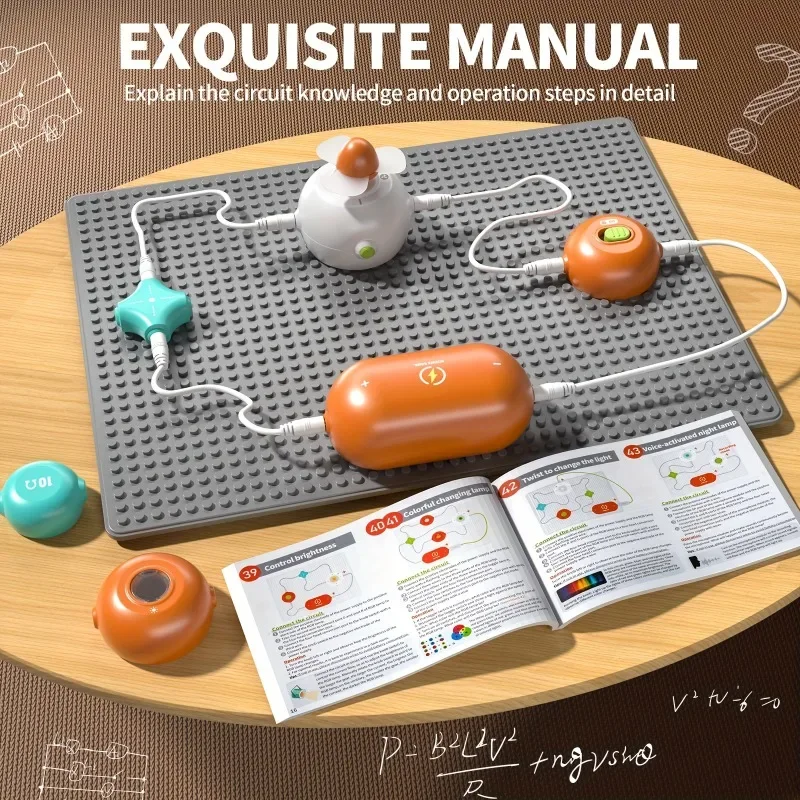 Kids-Circuit-Blocks-Science-Toy-Electronic-Circuit-Educational-Toys-For ...