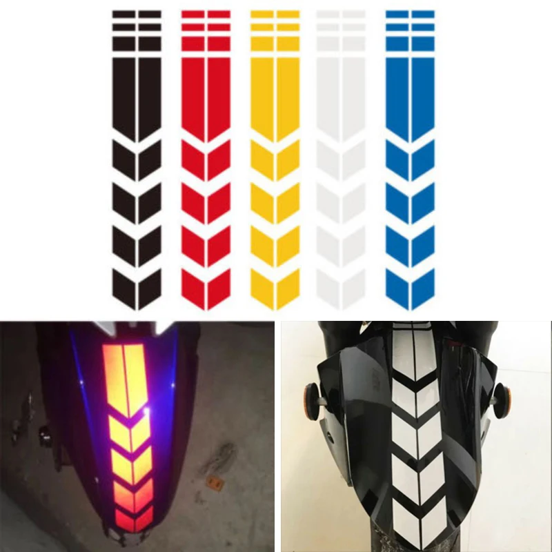 Bicycle Arrow Stripe Stickers Fender Paste Waterproof Oilproof ...