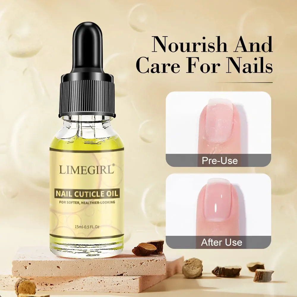 15ML Nail Cuticle Nutrient Oil Nourish Repair Damaged Nail Care ...
