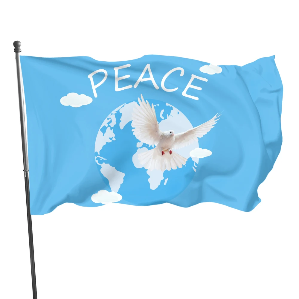 Peace Flag With Dove