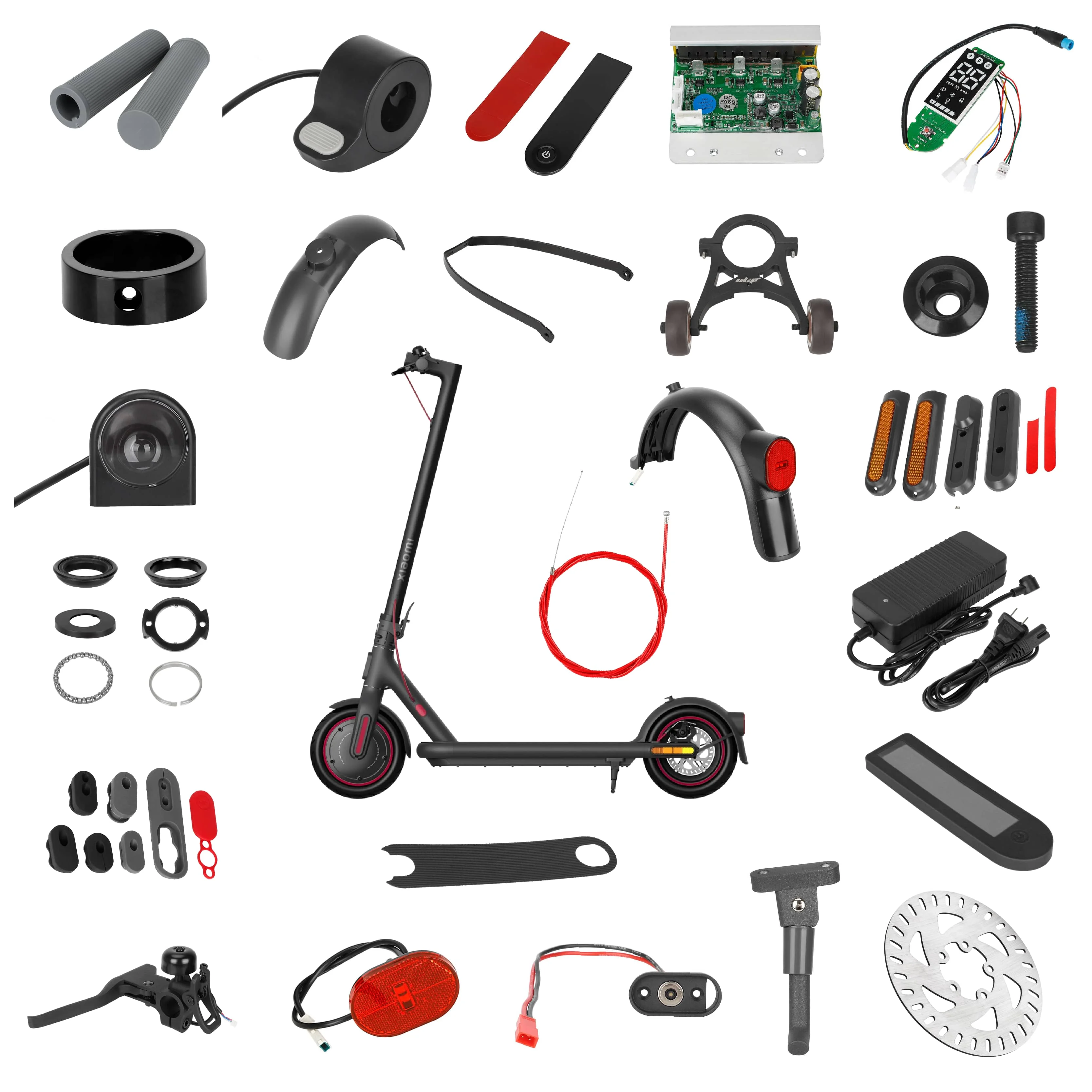 Xiaomi 4Pro Electric Scooter Replacement Parts and Accessories (Locking ...