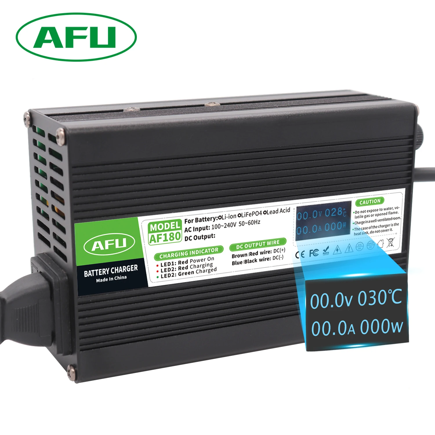 29-4V-5A-Charger-Used-For-7S-24V-Lithium-Battery-OLED-Display-Full ...