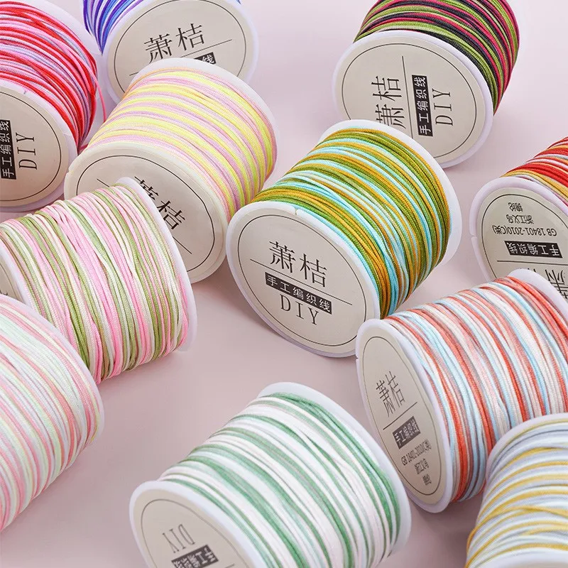 NO-72-Colorful-0-8mm-45-Meter-Nylon-Thread-Cord-String-for-DIY-Making ...