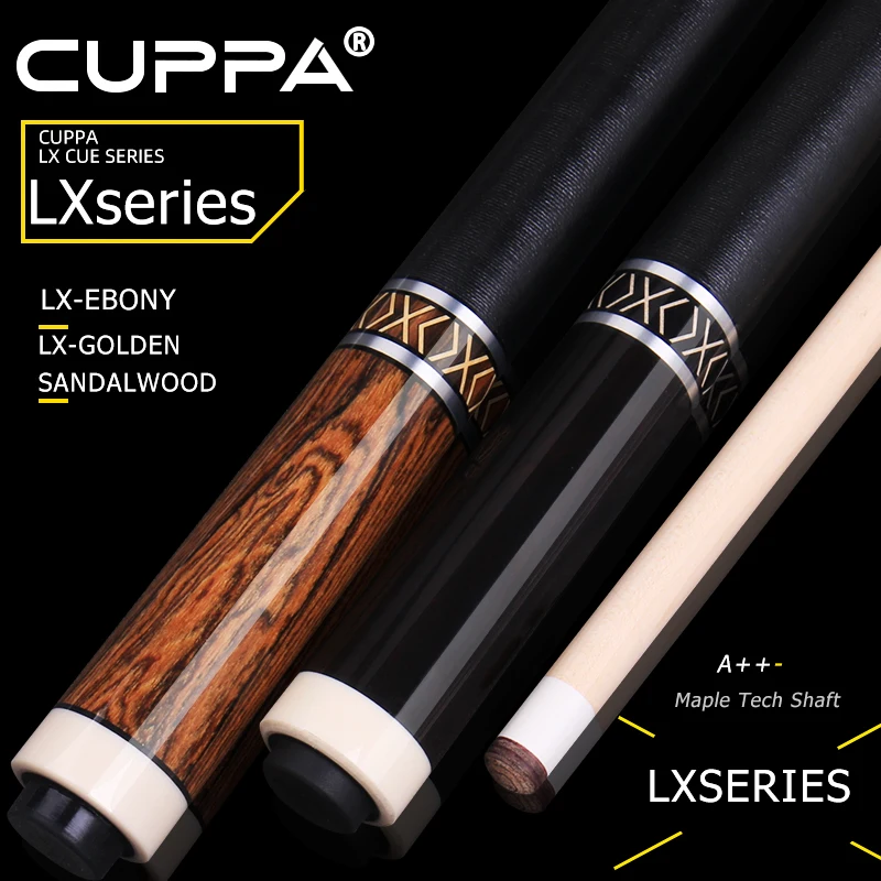 CUPPA-Professional-Billiard-Cue-Black-Eight-America-Nine-Ball-Maple ...