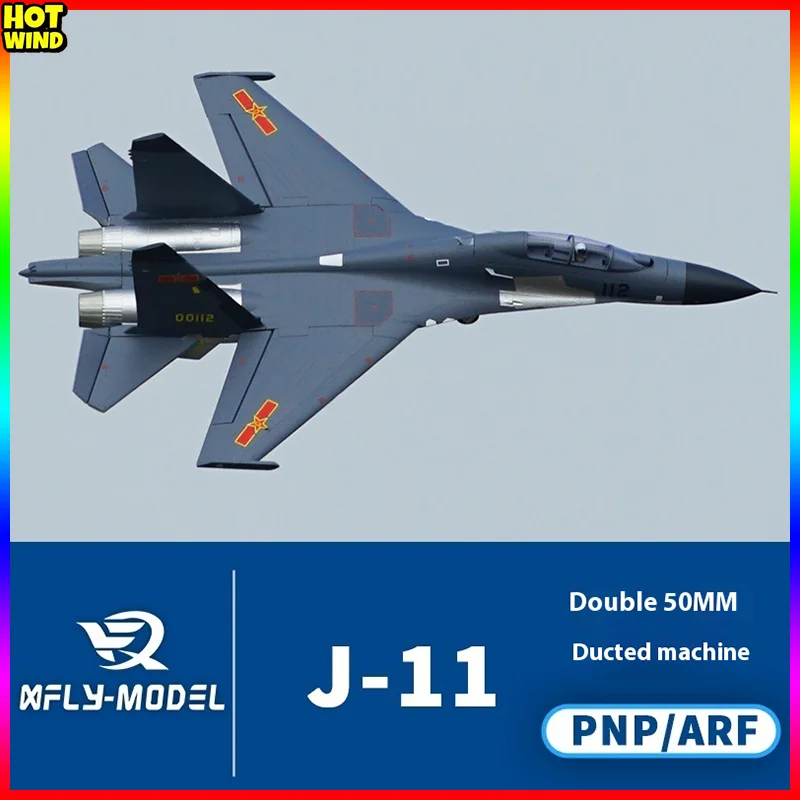 Xfly-Remote-controlled-Aircraft-Model-Double-50mm-J-11-Twin-Engine ...