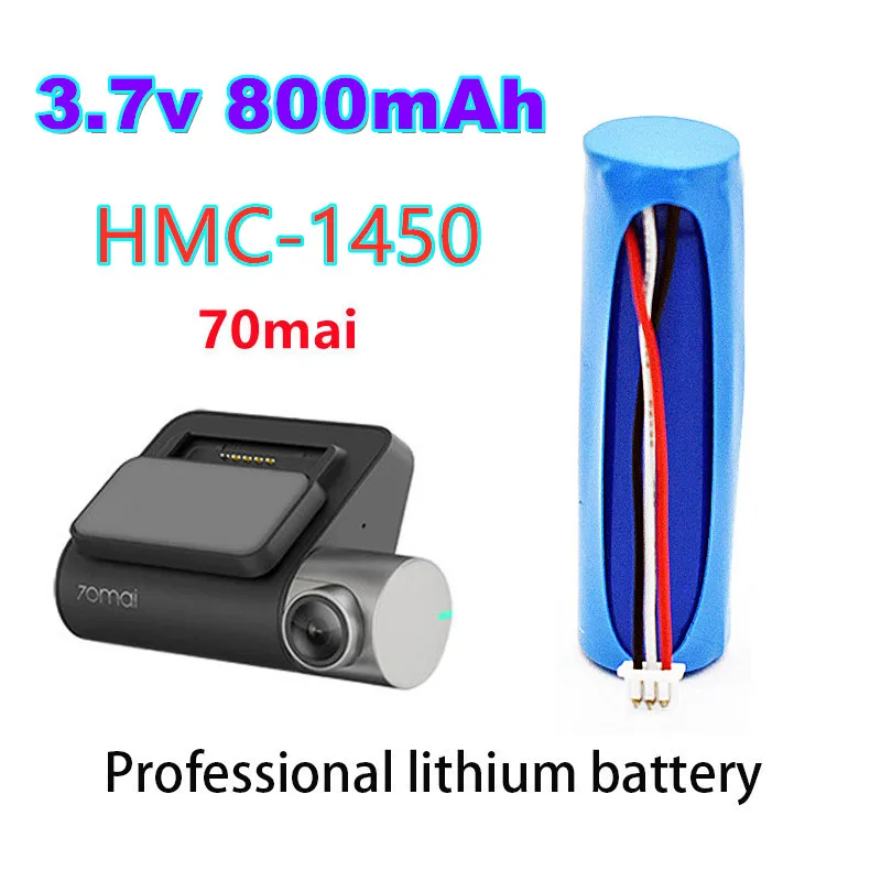 New-Battery-for-70mai-Dash-Cam-Pro-HMC1450-Battery-3-7-V-800mAh ...