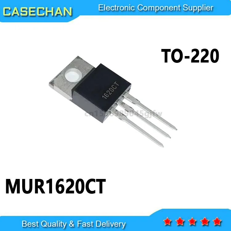 10PCS/LOT MUR1620 1620CT 1620 TO-220 MUR1620G MUR1620CT - AliExpress 502
