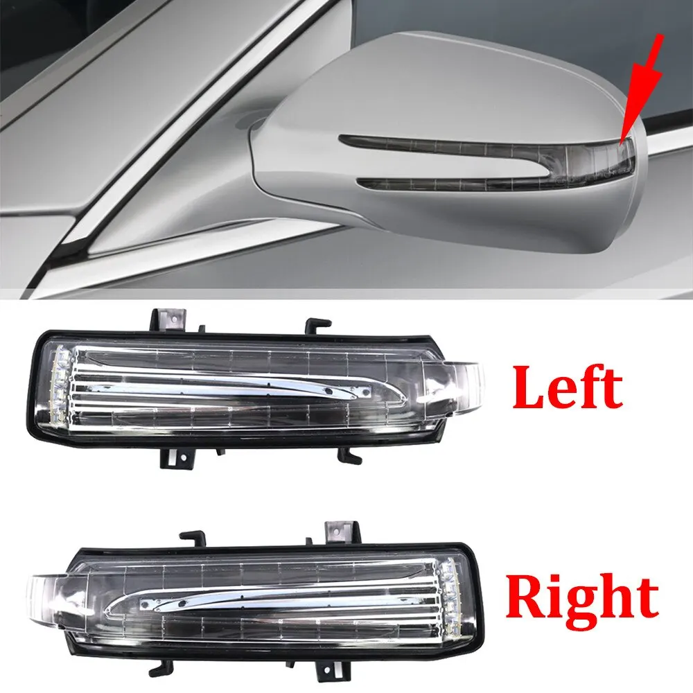 Dynamic LED Turn Signal Light Rearview Mirror Indicator Blinker Lamp ...
