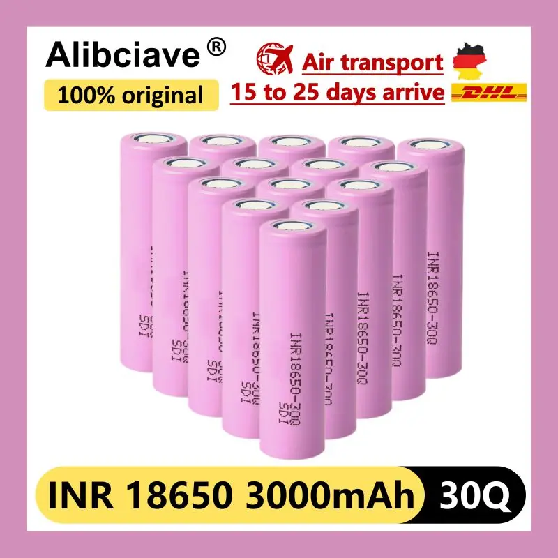 Alibciave-Batteries-lithium-ion-INR18650-30Q-100-V-3-7-18650-mAh-3000-d ...