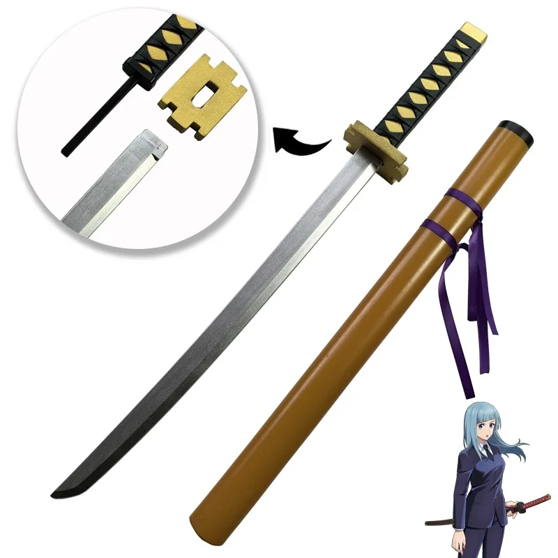 72cm Cosplay 1:1 Otsukotsu Yuta Sword Miwa Kasumi katana Jujutsu Kaisen ...